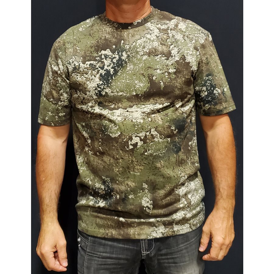 Men's Short Sleeve Camo Tee - Strata